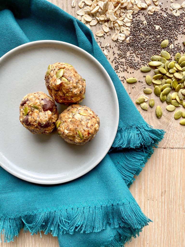 Winter Energy Bites - The Nerdy Gourmet